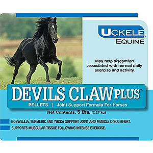 Uckele Devils Claw Plus Horse Supplement - Equine Vitamin & Mineral Supplement - 5lbs Pellets
