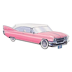Beistle 50's Cruisin-Feet Car Centerpiece, 13 3/4-Inch, Multicolor