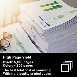 VersaLink C400/C405 Magenta Toner Cartridge Remanufactured for Xerox 106R03515 High Capacity Toner Cartridge(4,800 Pages)