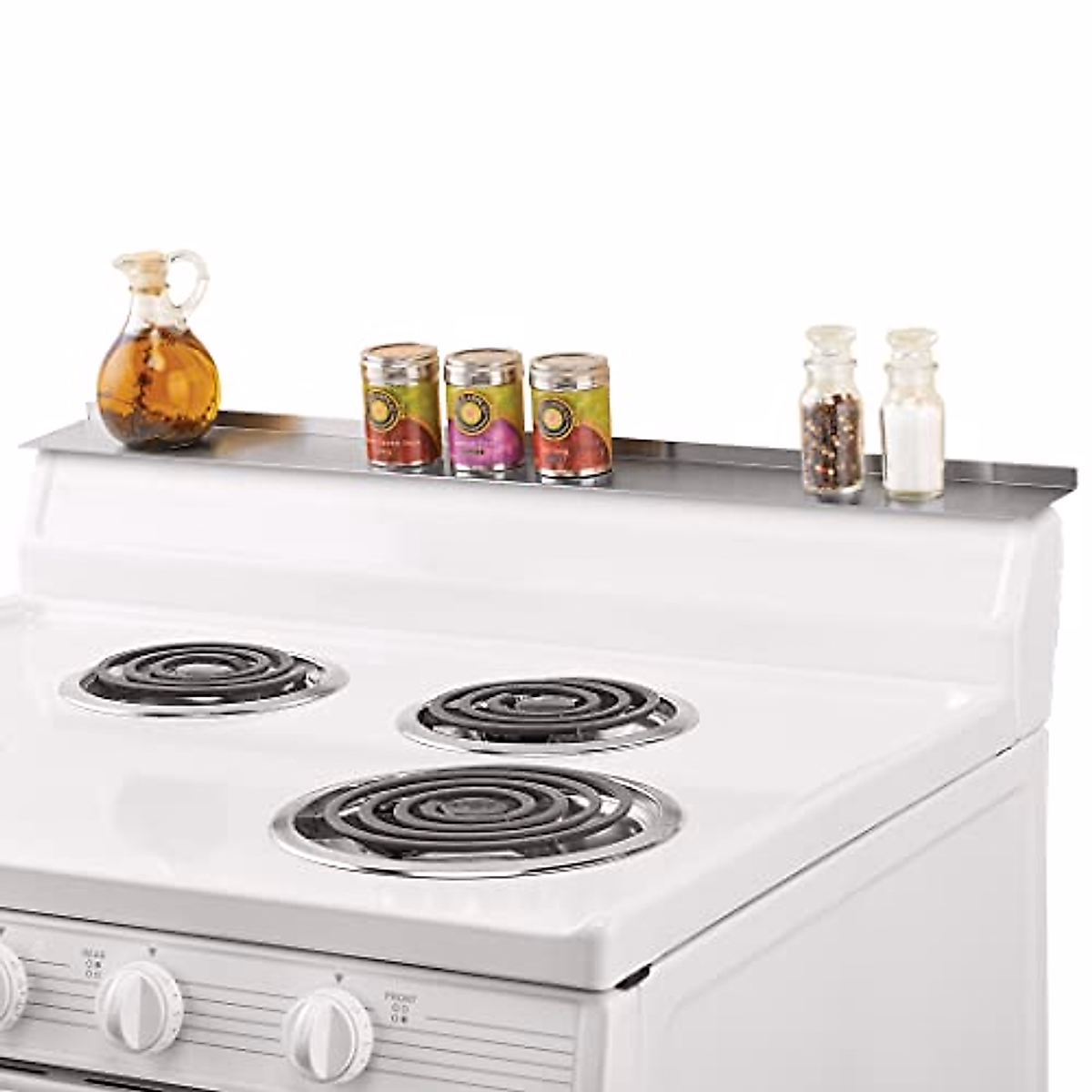 Collections Etc Instant Range Magnetic Top Shelf Perfect to Instantly Add Extra Storage or Display Space