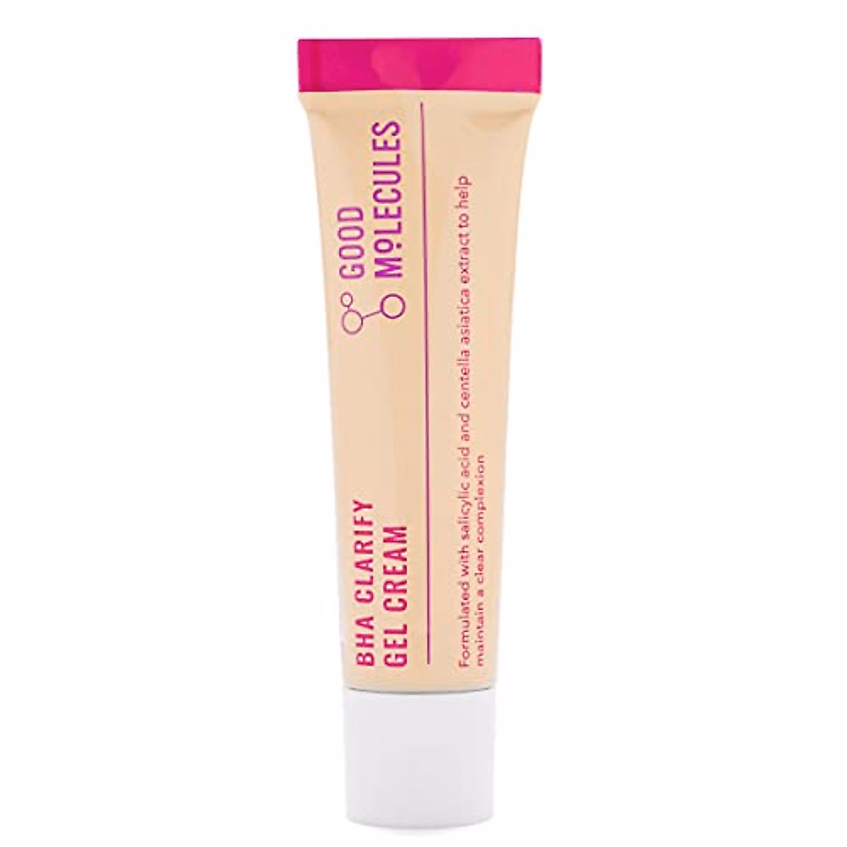 Good Molecules BHA Clarifying Gel Cream 30ml/1oz - Facial Cream with Salicylic Acid, Green Tea, and Gotu Kola Extract Soothe and Hydrate Skin - Fight Blemishes, Breakouts, and Irritations