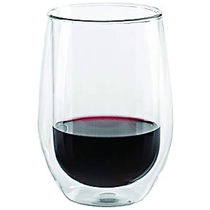 Double Wall Stemless Glass by True