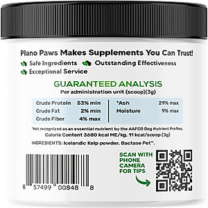 Dog Teeth Cleaning Powder - Dog Plaque and Tartar Remover - Dental Powder for Dogs Teeth with Bactase PET - Dog Breath Freshener to Help Overall Dog Dental Care - Ideal for Mouth, Teeth and Gum Health