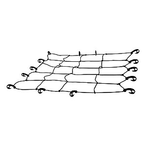 CURT 18200 44 x 38-Inch Elastic Cargo Net with Hooks for Roof Basket