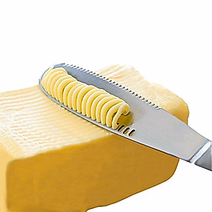 Stainless Steel Butter Spreader, Knife - 3 in 1 Kitchen Gadgets (1)