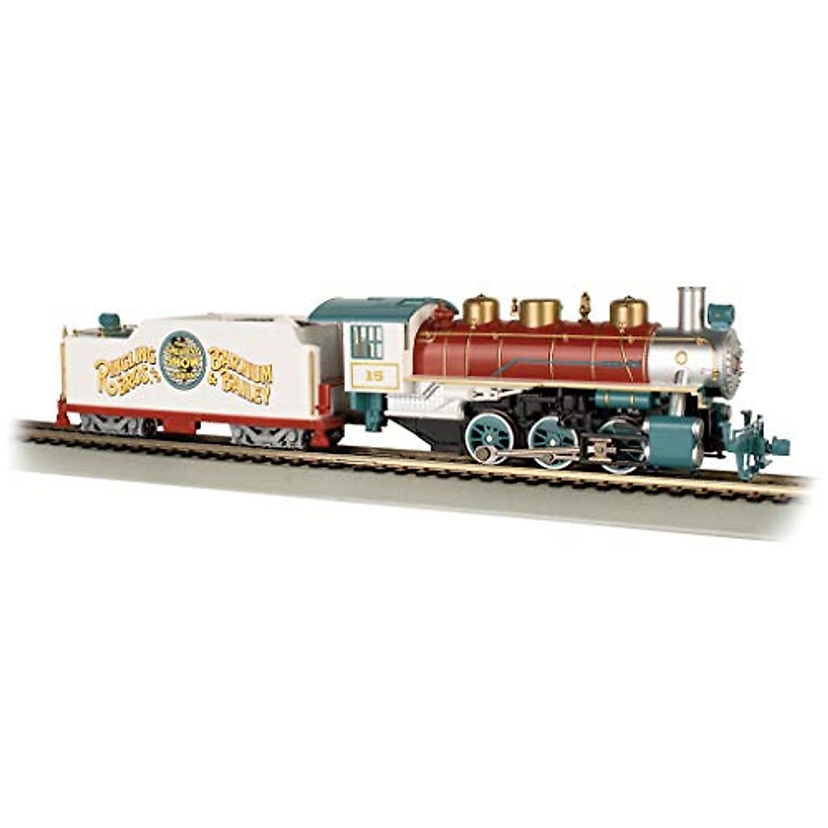 Bachmann Trains - Ringling Bros. and Barnum & Bailey - USRA 0-6-0 STEAM Locomotive with Short HAUL Tender - HO Scale (53701)