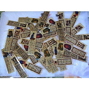 100 Large Papyrus Egyptian BOOK MARKS Original Mark LOT Wholesale
