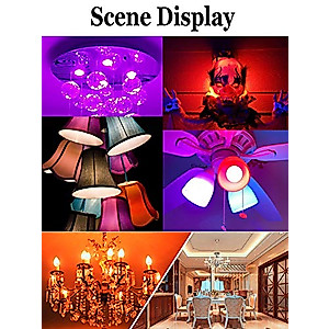 ZigBee E12 Smart Light Bulbs, CMARS LED Candle Bulb Compatible with Alexa, SmartThings Hub, Echo Plus (2nd), Dimmable and RGB Color Changing, 320Lm, Hub Required （3 Pack）