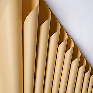 Kraft Tissue Paper Recyclable Brown Wrapping Paper Bulk for Weddings Birthday DIY Project Christmas Gift Wrapping Crafts Decor