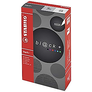Rollerball - STABILO bl@ck+ Box of 10 Black