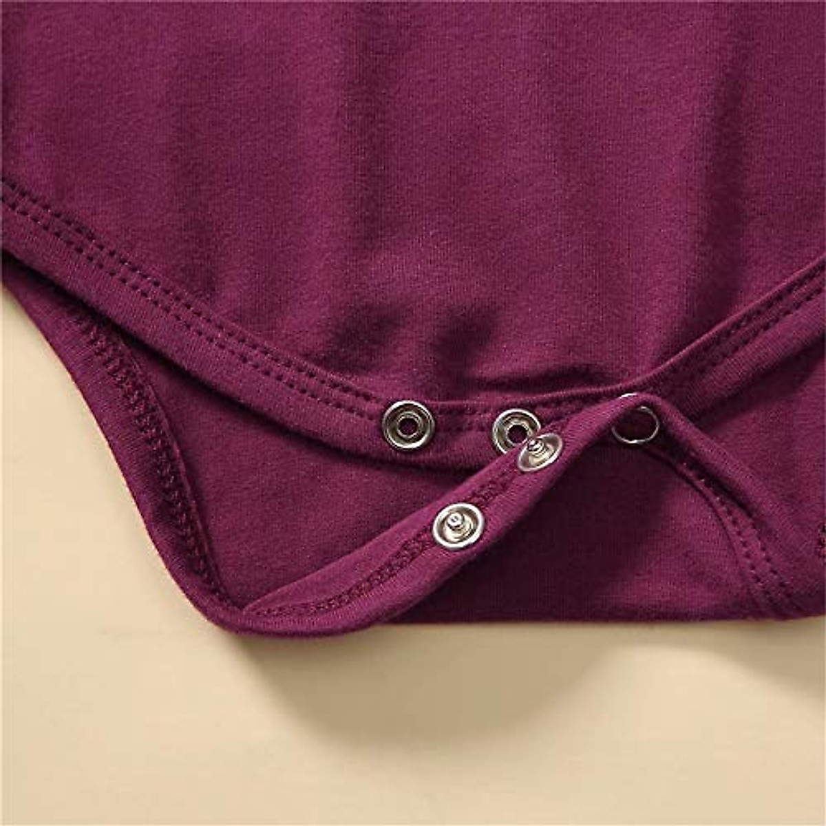 CETEPY Baby Girl Clothes Newborn Summer Outfits Infant 3Pcs Floral Pants + Short Ruffle Romper Playsuit + Headband Wine Red 0-3 Months 70cm