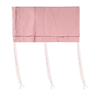 QXPDD Baby Nursery Organizer Baby Diaper Caddy Hanging Organizer for Clothing Diapers Toys, Hang on Crib, Changing Table or Wall,Pink