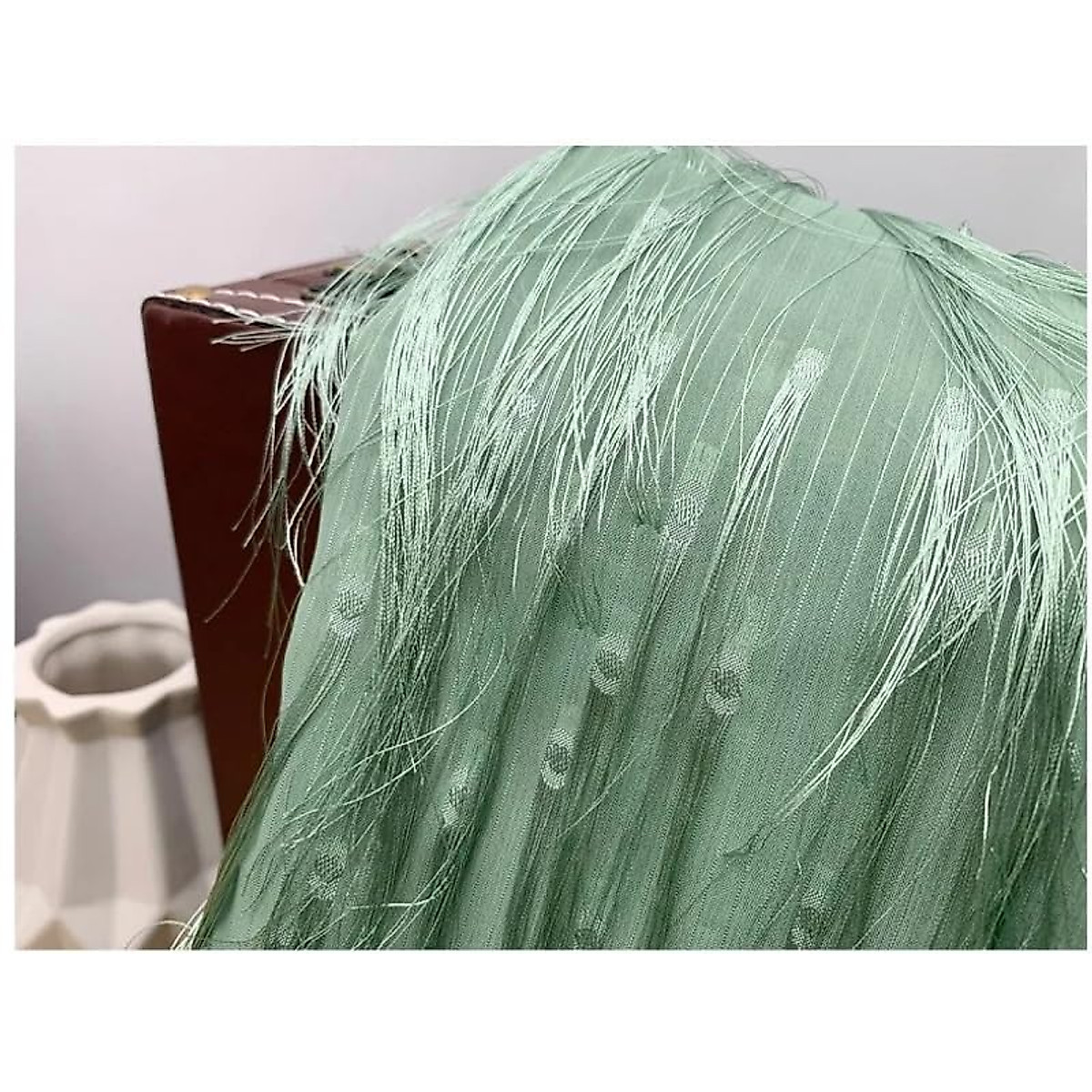 XMTXZYM 2 Meter Jacquard Cut Flower Chiffon Fabric Spring and Summer Women's Dress Fabric