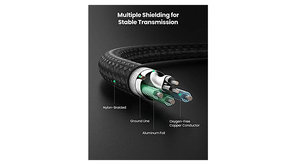 UGREEN 10FT USB 2.0 Mini Cable for GoPro, Camera & More
