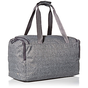 Vera Bradley Women's Recycled Lighten Up Reactive Small Gym Bag, Gray Heather, One Size