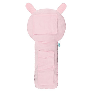 ITODA Cute Cartoon Car Seat Belt Cover Pads, Shoulder Seatbelt Safety Strap Wrap Cushion Universal Backpack Stroller Airplane Soft Pillow Travel Neck Protector for Adults and Children