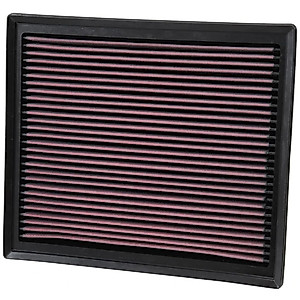 K&N Engine Air Filter: Increase Power & Towing, Washable, Premium, Replacement Air Filter: Compatible with 2014-2019 Toyota Truck and SUV V6/V8 (Tundra, Tacoma, Sequoia), 33-5017
