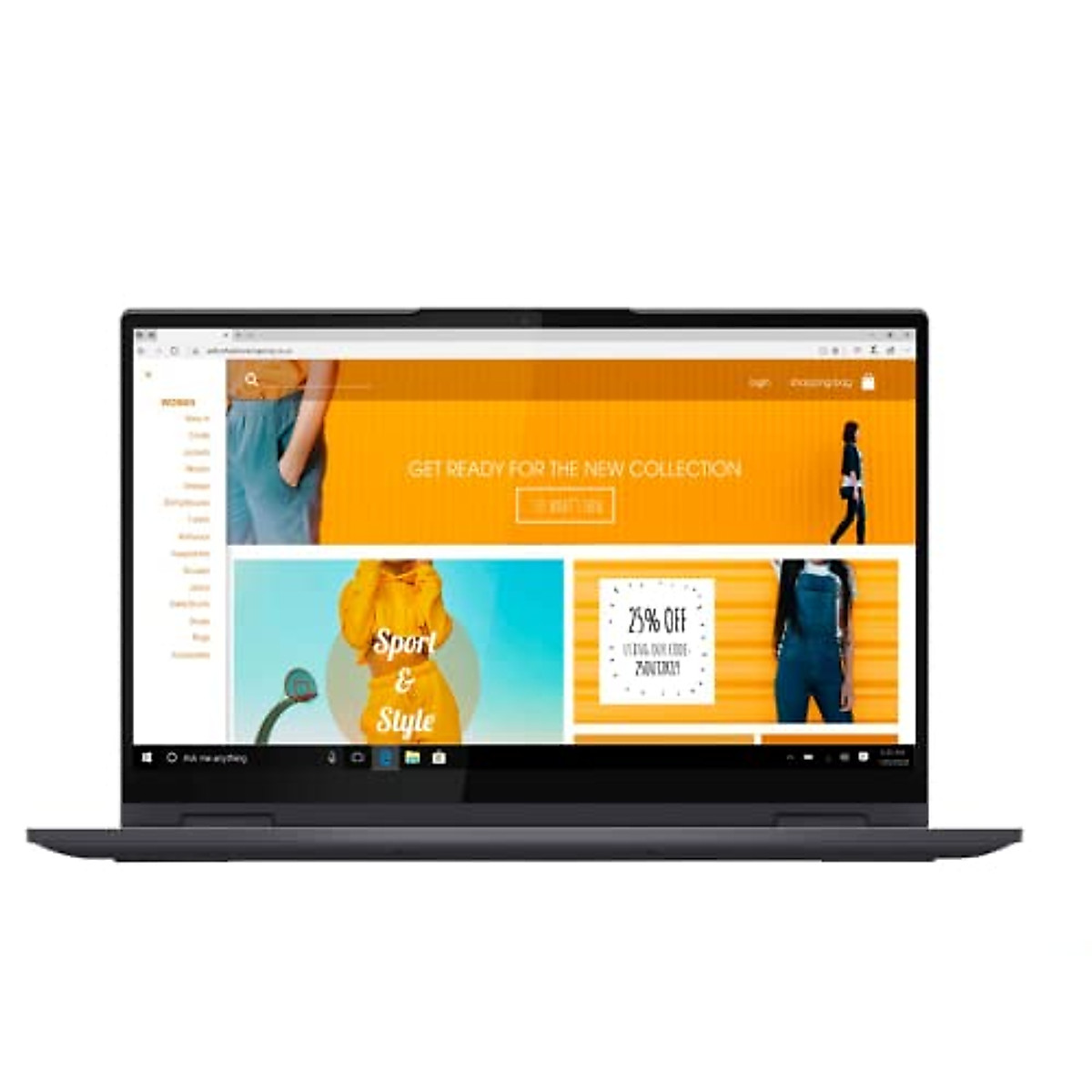 2022 LENOVO Yoga 7i 2-in-1 360° 15.6" Touch Screen Laptop, Intel Evo Platform Core i5 1135G7, 8GB RAM, 256GB PCIe SSD, Intel Iris Xe Graphics, Backlit Keyboard, Win 11, Slate Grey, 32GB USB Card