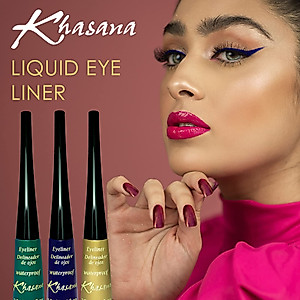 Khasana Waterproof Liquid Eyeliner #5 Navy Blue