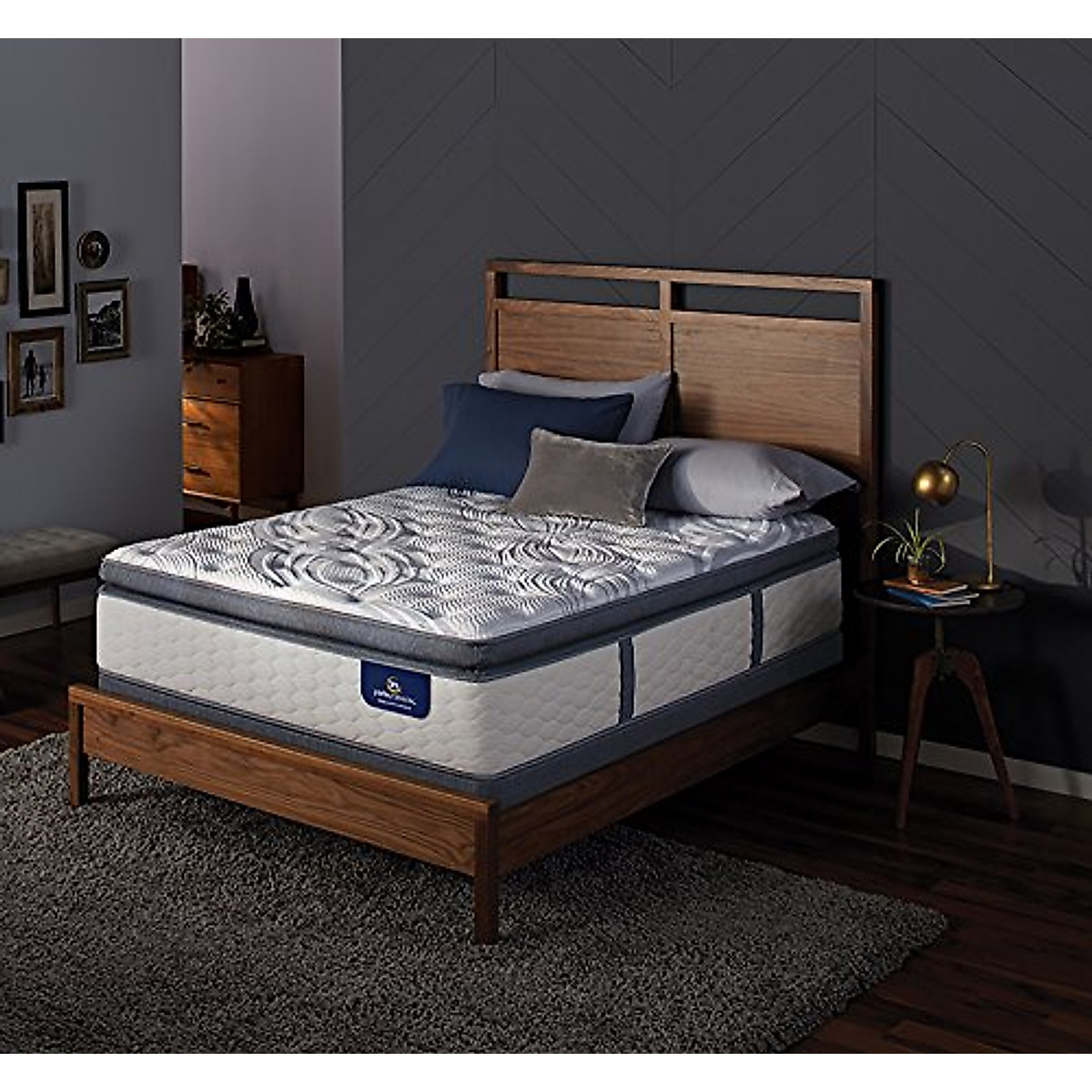 Serta Perfect Sleeper Elite Firm Super Pillow Top 800 Innerspring Mattress, Queen
