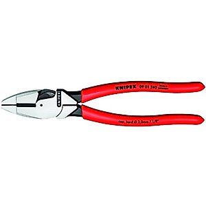 Knipex Tools LP - 0901240SBA 9.5-Inch Ultra-High Leverage Lineman's Pliers