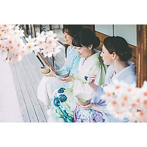 YAMASAN KYOTO UJI Japanese Sakura Mochi Candies -Real Traditional Cherry blossom Rice Cakes- Aromatic Flavor of Japanese Spring Soft and Chewy Texture Individually Wrapped 300g/10.58oz