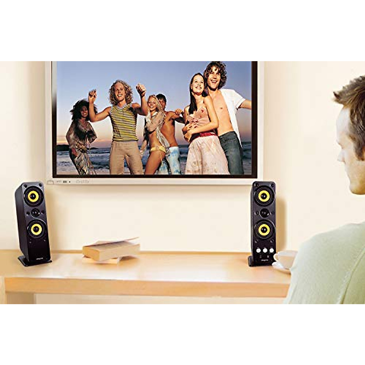 Creative GigaWorks T40 Series II 2.0 Multimedia Speaker System with BasXPort Technology, Black