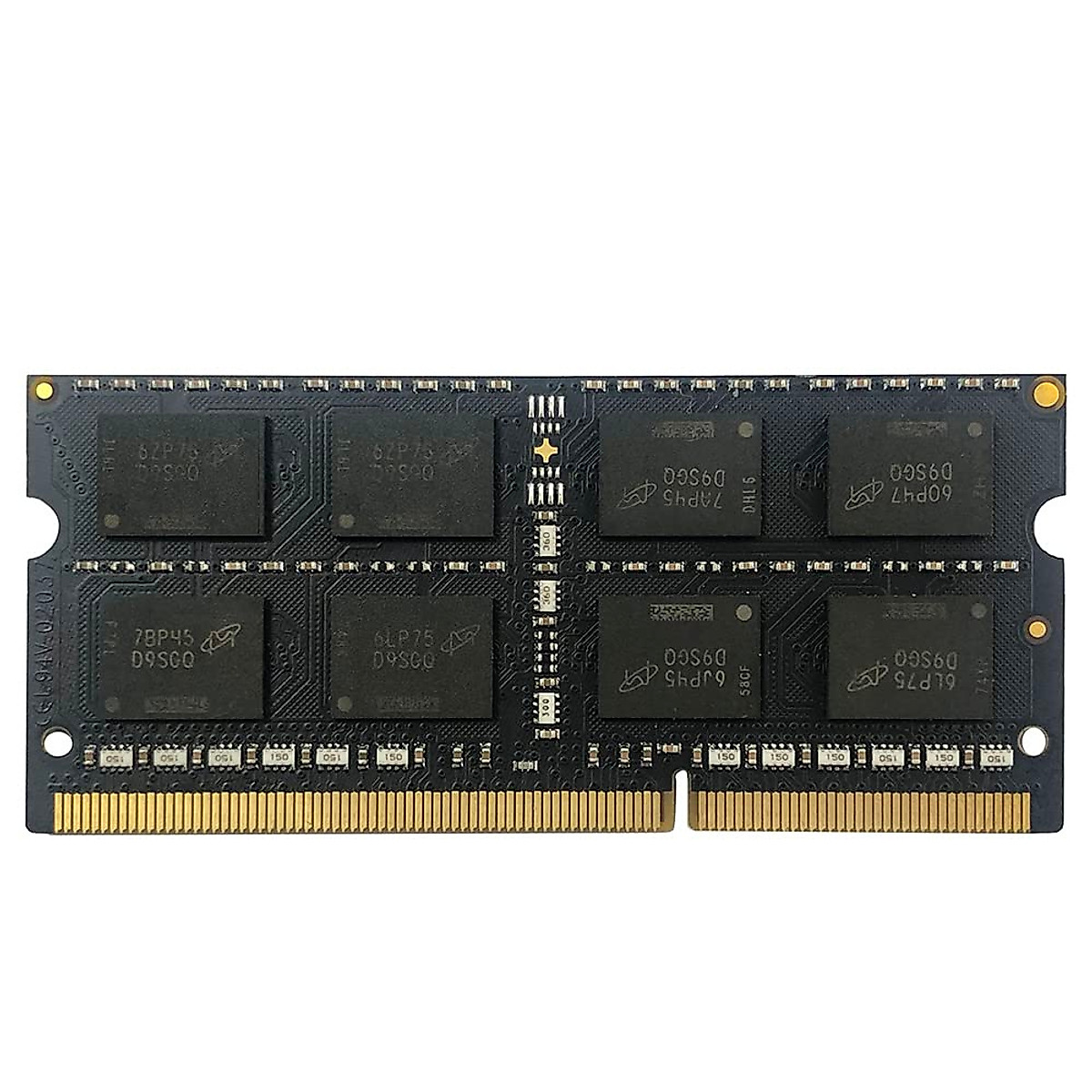 EMMCRAM 16GB(8GBx2) PC3L-14900S DDR3 / DDR3L Laptop RAM 1866MHz 1867mhz SODIMM 2Rx8 1.35V Non-ECC Unbuffered 204Pin Notebook Memory SDRAM Black