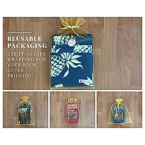 Weave Pattern Book Sleeve - Book Cover for Hardcover and Paperback - Book Lover Gift - Notebooks and Pens Not Included