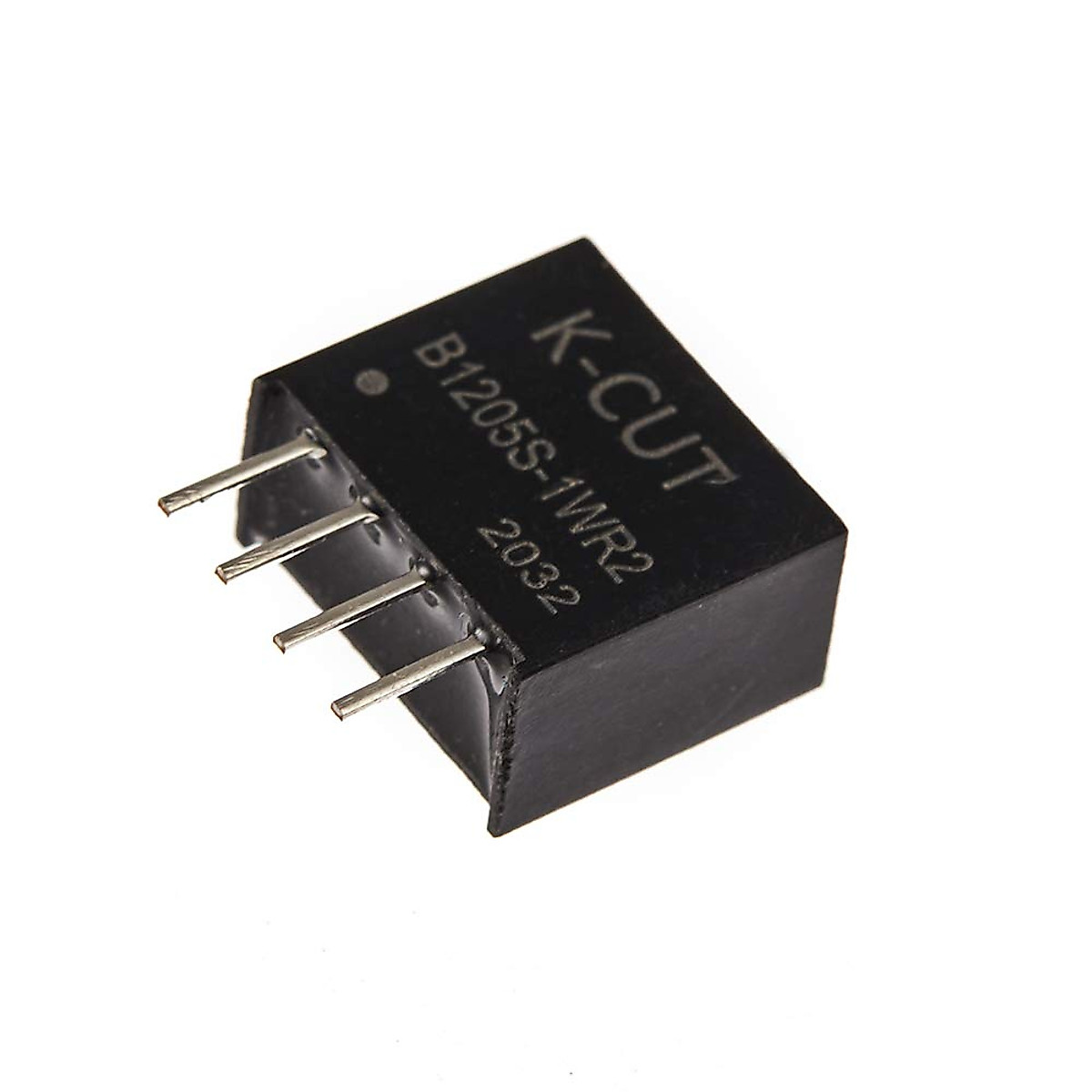 Bridgold 2pcs B1205S-1WR2 B1205S DC/DC Converter Input 12V Output 5V Isolation Power Supply Module Step Down High Efficiency Module Receivers，1W