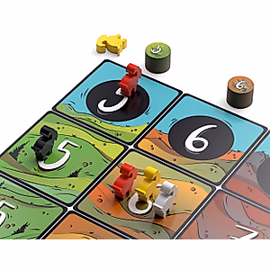 Mountain Goats - Board Game - 2 to 4 Players - 20 Minute Play Time