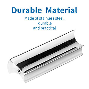 Stainless Steel Guitar Slide Tone Bar, standard Pearse Guitar Steel Bar, steel guitar slide for Electric Guitar Accessories