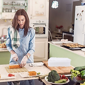 DOITOOL 4pcs Egg Tray Containers with Lids Egg Rack for Refrigerator Foam Eggs Fridge Containers Cardboard Egg Carton Refrigerator Egg Holder Egg Organizer Pearl Cotton Tough White Bracket