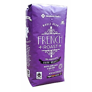 Member's Mark French Roast Whole Bean Coffee- 40 Ounce (2 Pack)