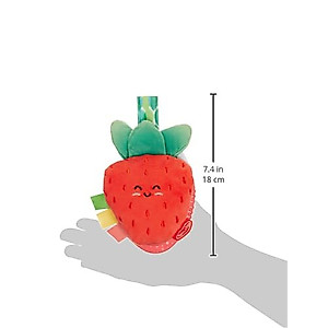 Melissa & Doug Multi-Sensory Peek-a-Boo Berry Take-Along Clip-On Infant Travel Toy Stroller Toy for Baby Newborn to 12m+