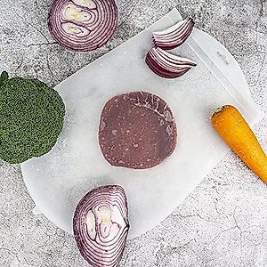 Reusable Sous Vide Bags- 2 Packs - Large Size Food Grade High Temperature Resistant Silicone BPA-free Bags for Sous Vide Cooking-Compatible with Anova, ChefSteps, Kitchen Gizmo, Gramercy Kitchen, Gourmia and All Immersion Circulators