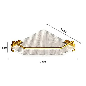 Acrylic Single Layer Storage Rack Durable Easy Installation Shelf for Solid Metal Surfaces