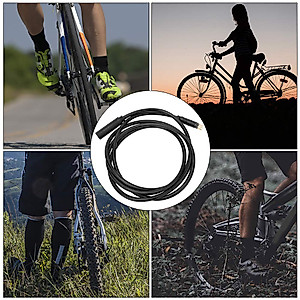 MAGT E-Bike Motor Extension Cable, 9 Pin Front Rear Wheel Motor Female to Male Wire Cable for Electric Bike E-Bike Accessory (1.5pin 1600mm)