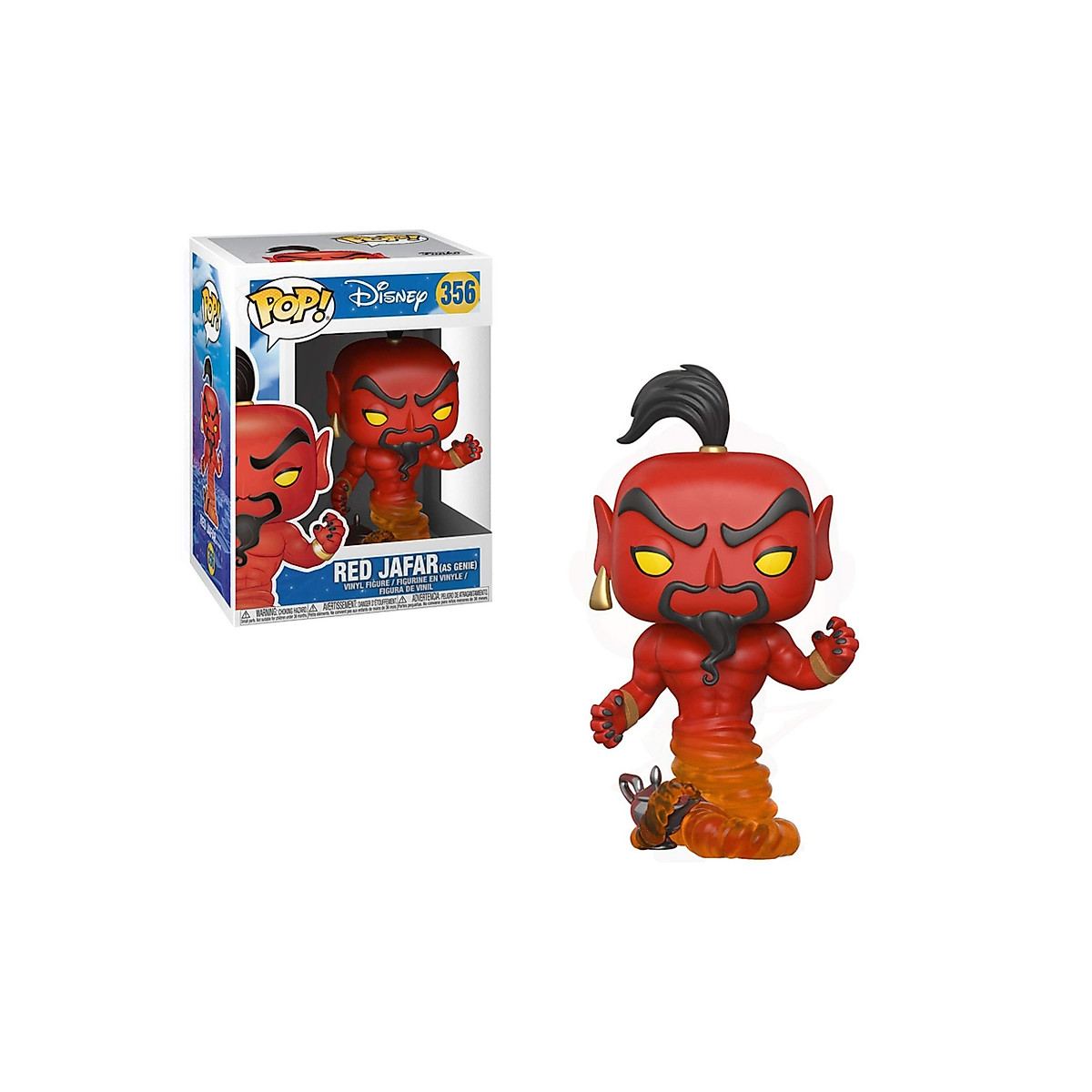 Funko Pop! Disney: Aladdin Jafar (Red) Collectible Figure