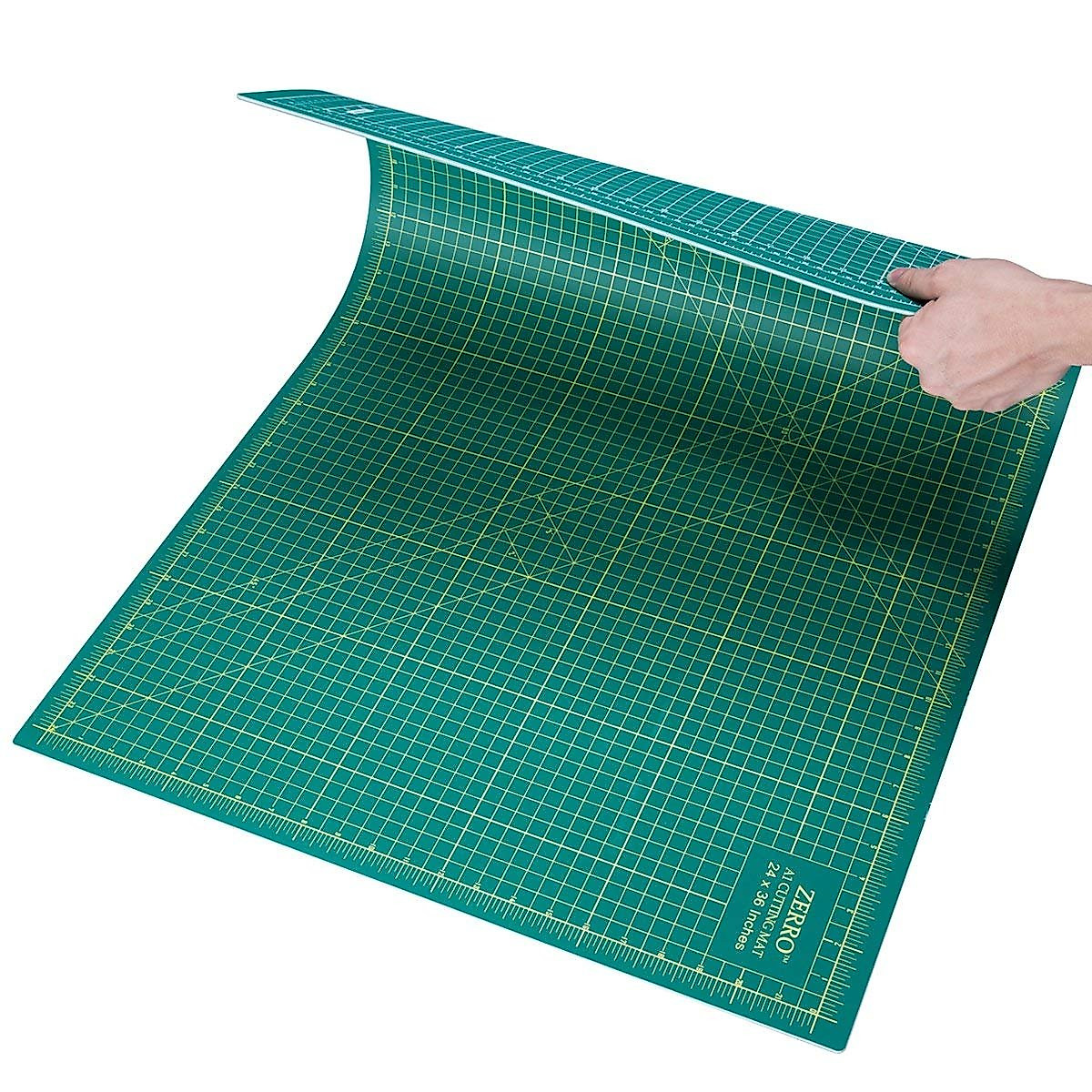 ZERRO Self Healing Cutting Mat 24" x 36", Professional Double Sided Durable Non-Slip Rotary Mat for Scrapbooking, Fabric, Quilting, Sewing-3mm Thick (A1)