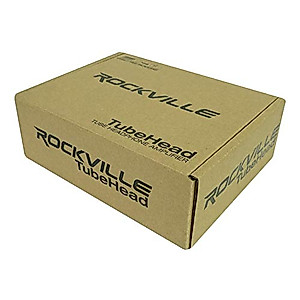 Rockville TubeHead Tube Headphone Amplifier Amp / 6K4 Tubes / 16-300 Ohms/180mW, Black