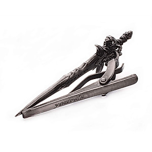 Yoursfs Creative Men Tie Clip Funny Tie Pin Silver Sword Unique Present Brand Brand Tie Adult