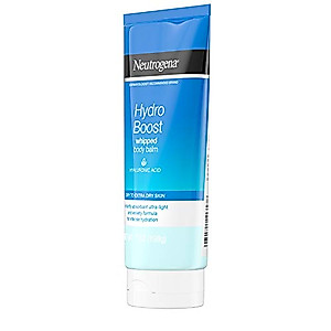 Neutrogena Hydro Boost Whipped Body Balm With Hydrating Hyaluronic Acid for Dry To Extra Dry Skin, Lightweight & Non-greasy Daily Moisturizing Balm, 7.0 Ounce (Pack of 1)