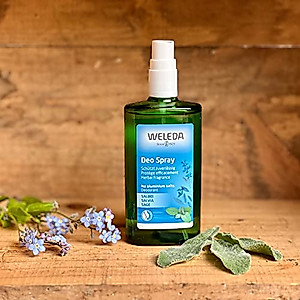 Weleda Sage 12h Deodorant Spray, 3.4 Ounce