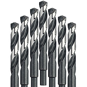 Champion Cutting Tool Brute Platinum 29 Piece 1/16-1/2" x 64ths HSS Mechanics Length Twister-XL28 Drill Bit Set-135 Degree Split Point, Water Resistant Index-MADE IN USA