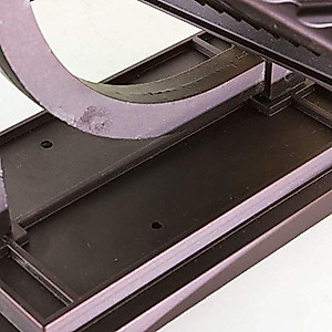 OUUED European Wall Light Waterproof Outdoor Antique Wall Lamp Exterior Wall Lights, Wall Lantern for Home Porch Patio Walkways Garden Lantern 1 Light E27 Frosted Glass Shade