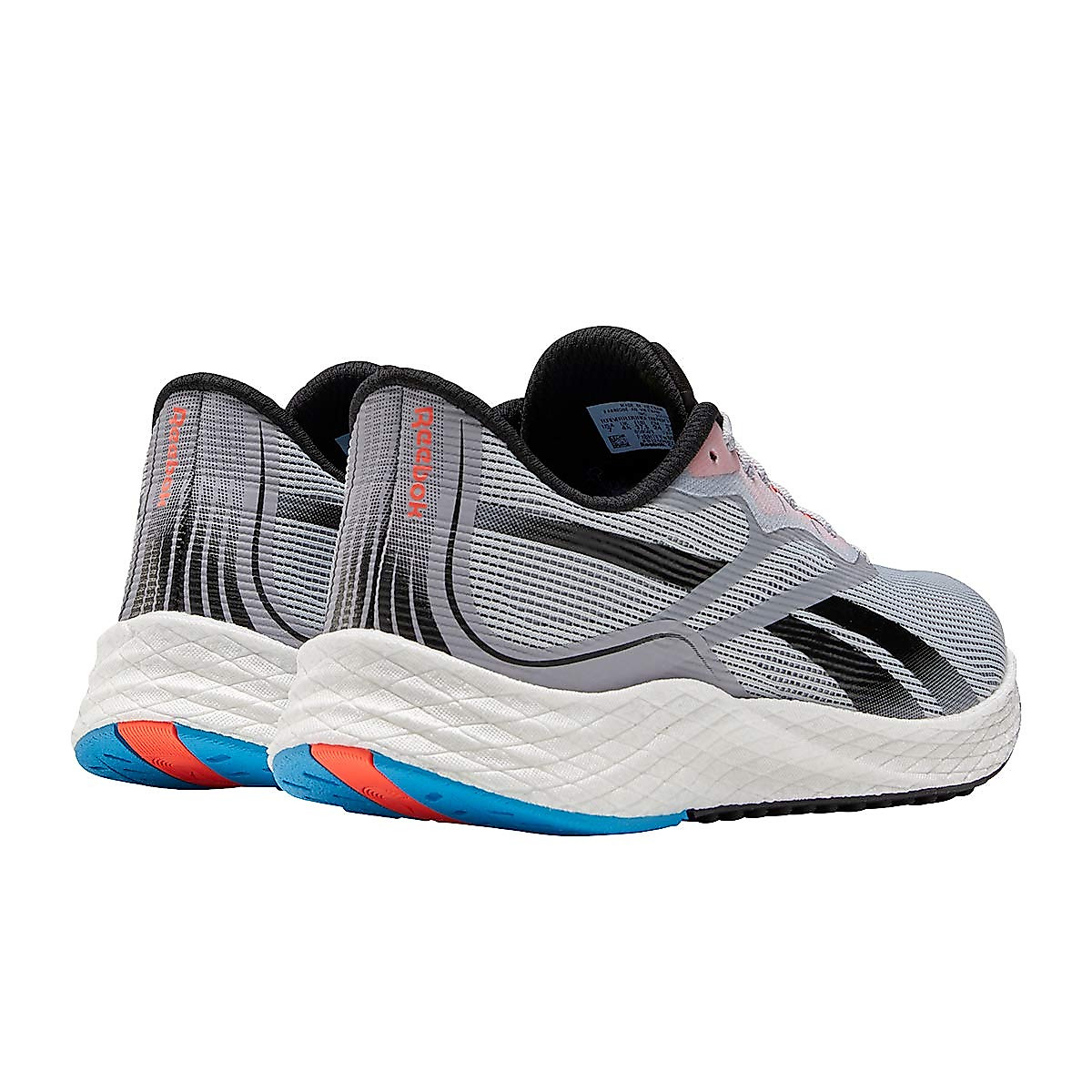 Reebok Women's Floatride Energy 3.0 Running Shoe, Cold Grey/Core Black/Orange Flare, 10.5