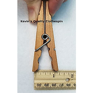 Kevin's Quality Clothespins (Maple, natural) Sold in Sets of 10