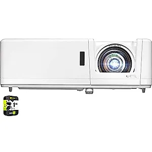 Optoma GT1090HDR Short Throw Laster Home Theater Projector Bundle with 1 YR CPS Enhanced Protection Pack