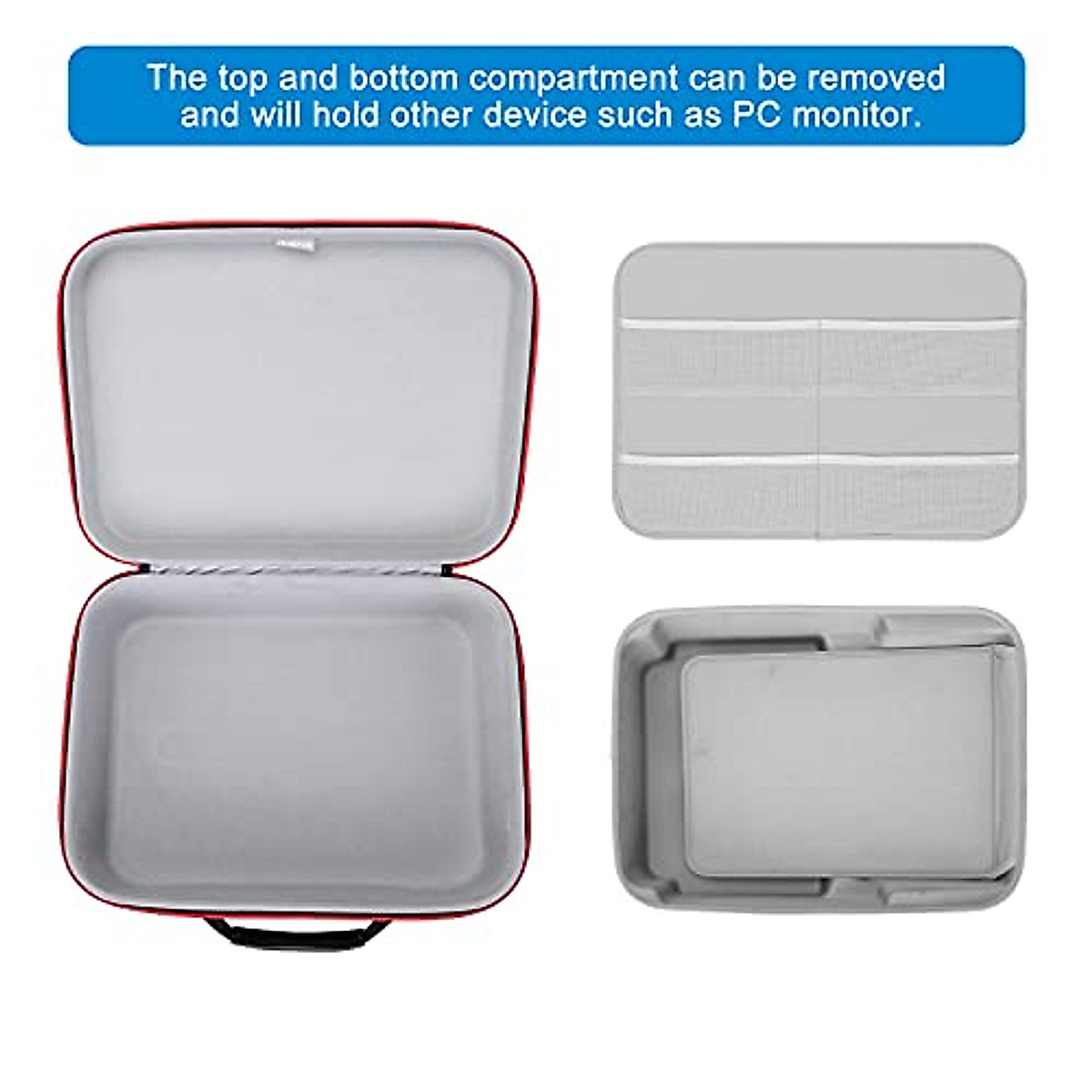 RLSOCO Hard Carrying Case for PlayStation 5 Digital Edition and Disc Version / PS5 Game Console